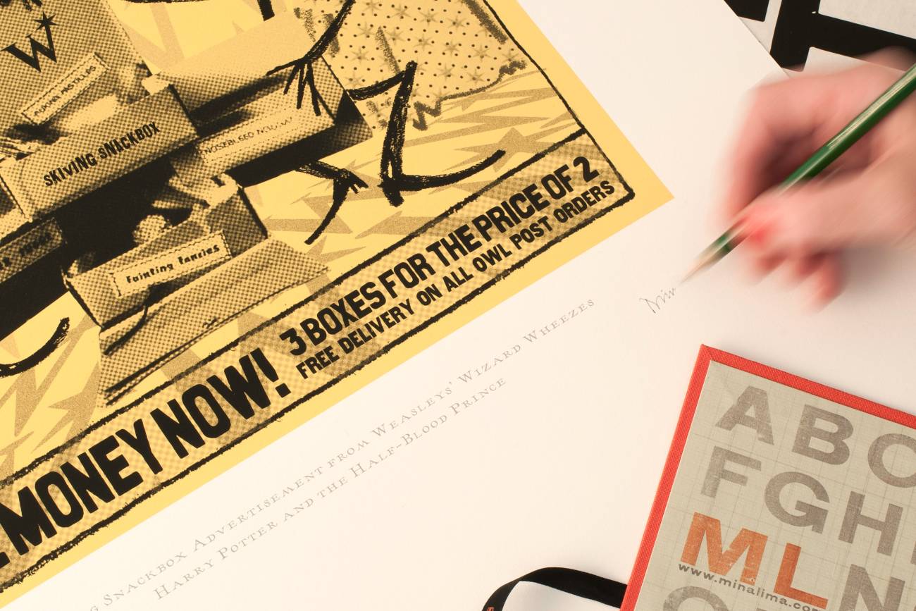 Making Our Limited Edition Art Prints - MinaLima