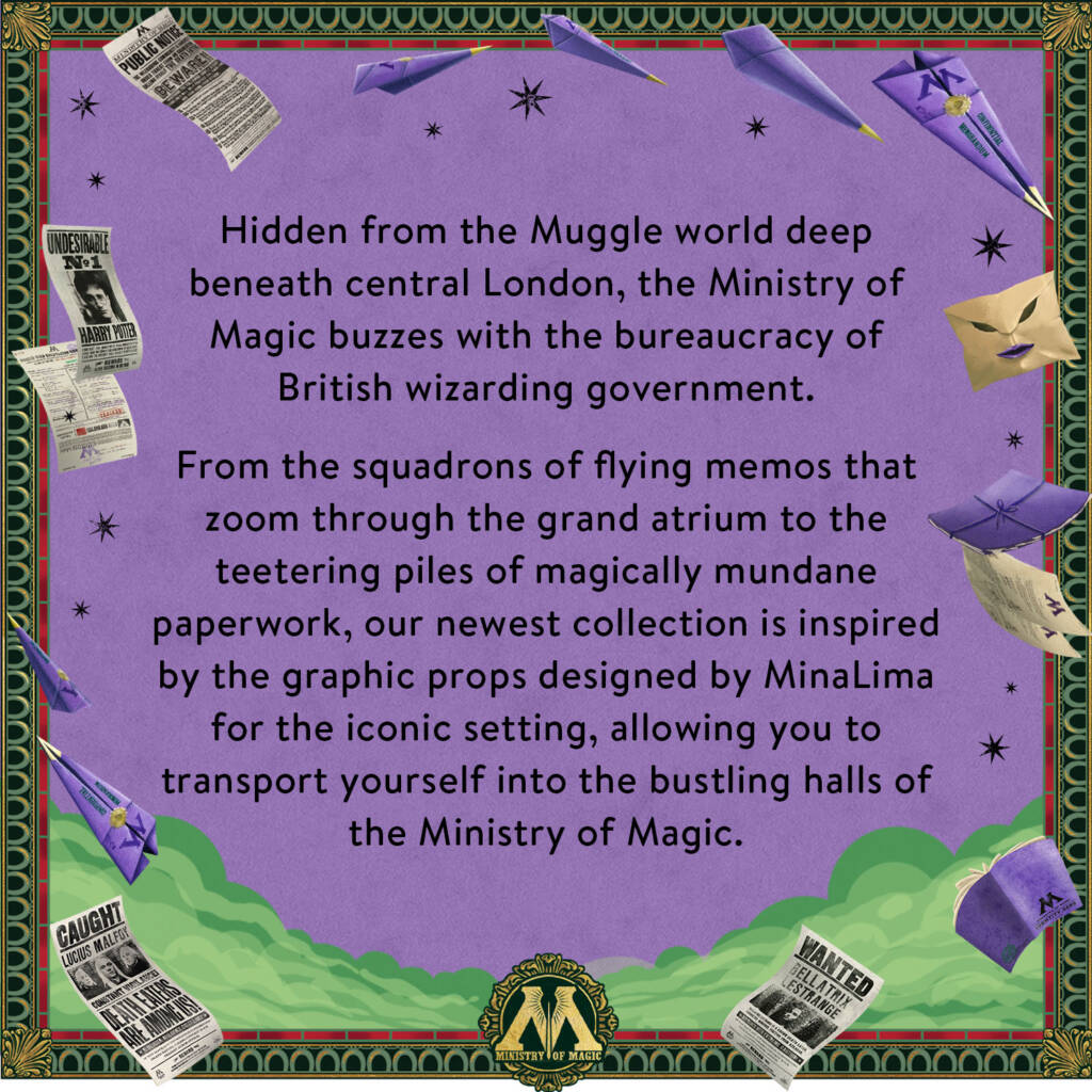 Ministry of Magic Collection - MinaLima